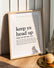 Keep Ya Head Up Definition Poster – HiphopBoutiq
