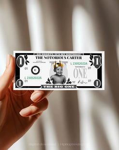The Big One 1st Birthday Dollar Bill – HiphopBoutiq