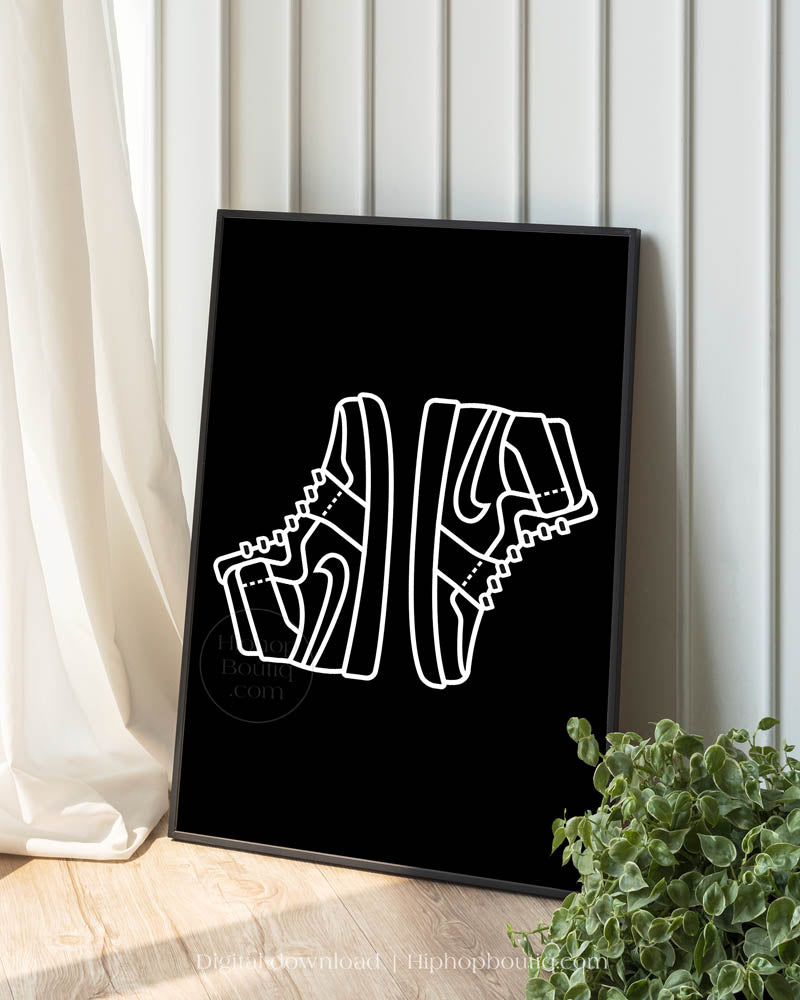 Sneakerhead Shoe Poster – HiphopBoutiq