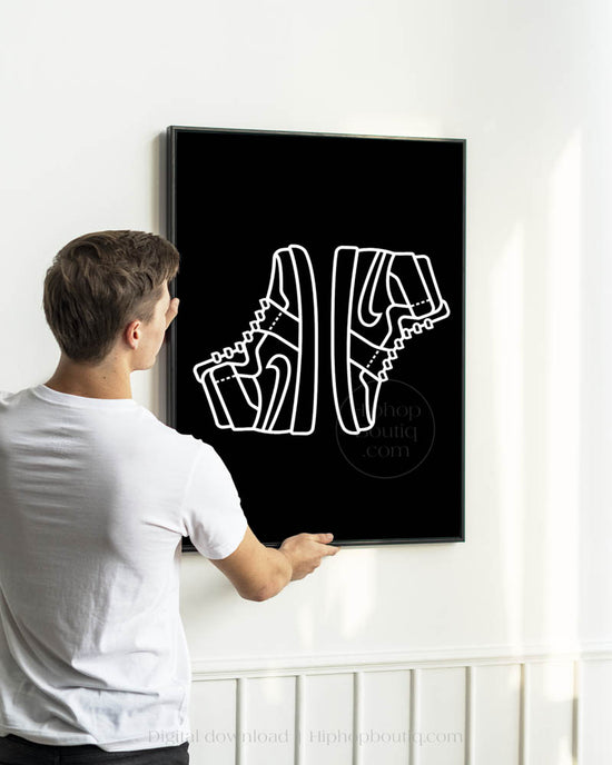 Sneakerhead Shoe Poster – HiphopBoutiq