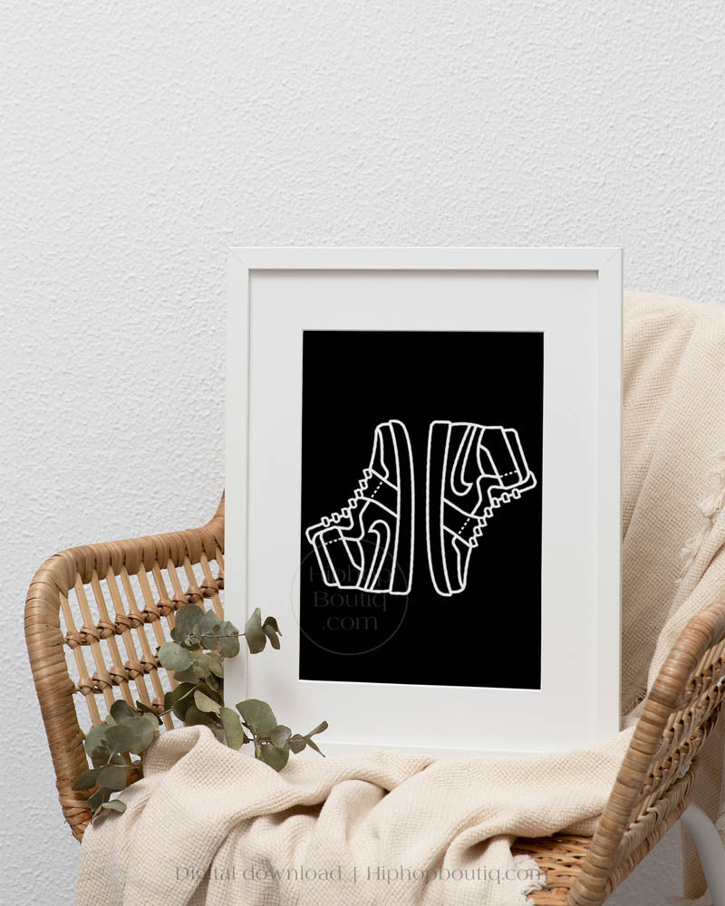 Sneakerhead Shoe Poster – HiphopBoutiq