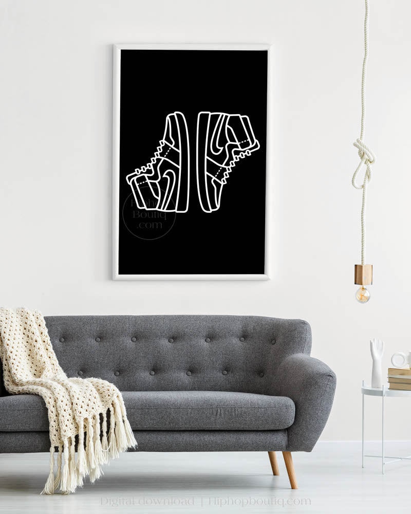 Sneakerhead Shoe Poster – HiphopBoutiq
